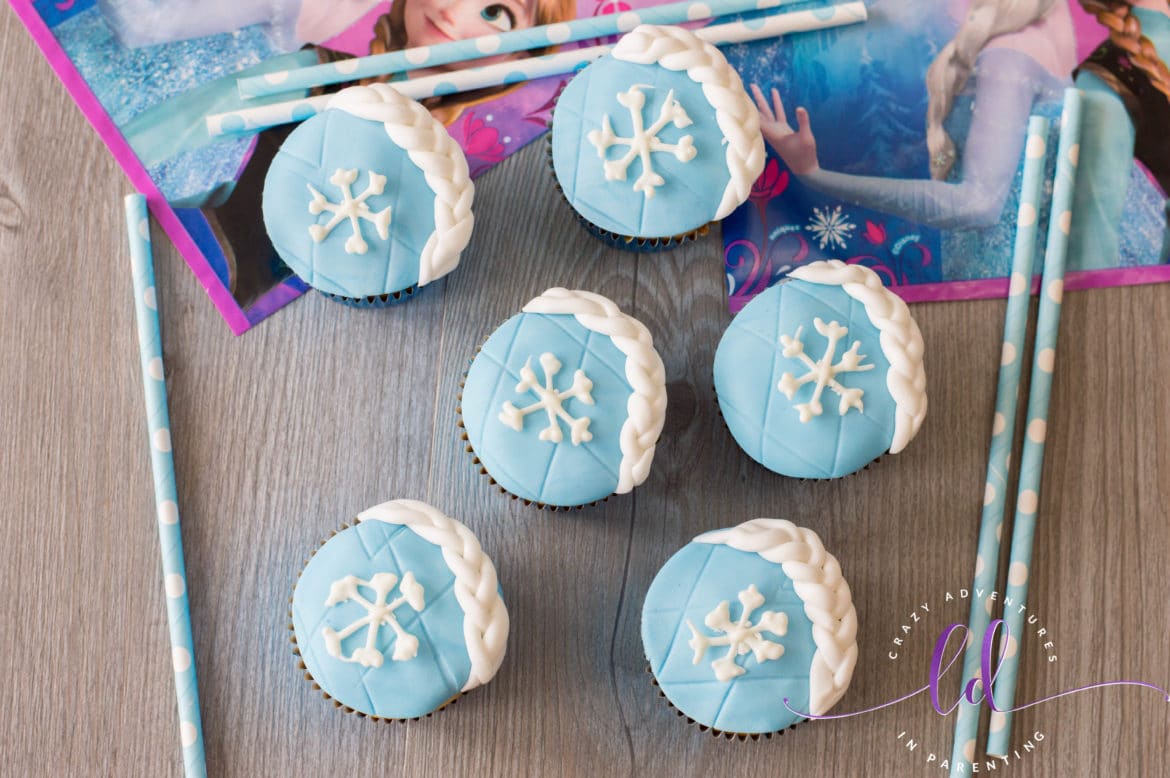 Easy Elsa Frozen Cupcakes Recipe | Crazy Adventures in Parenting