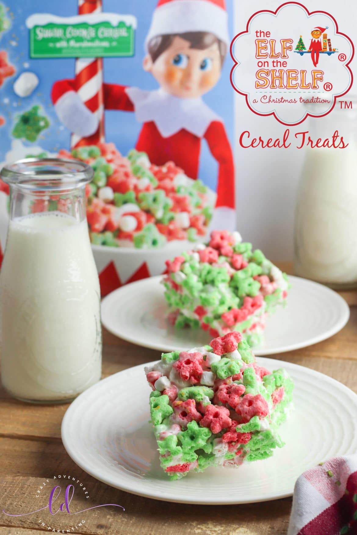 Elf on the Shelf Cereal Treats Recipe | Crazy Adventures in Parenting