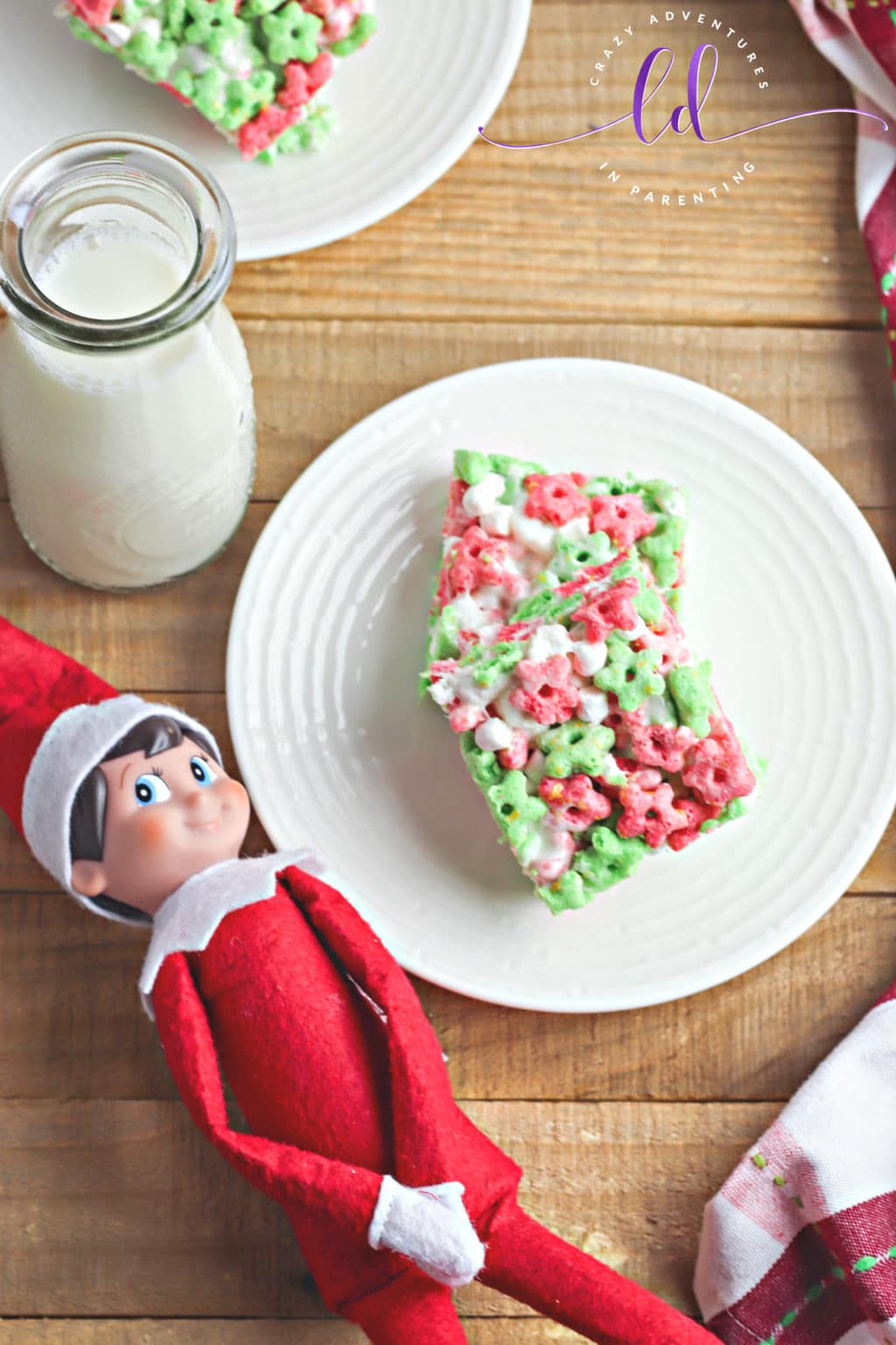 Elf on the Shelf Cereal Treats Recipe | Crazy Adventures in Parenting
