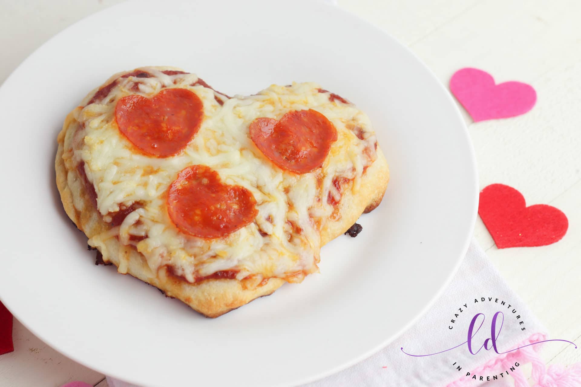 Heart Shaped Pizzas Perfect For Valentine s Day Crazy Adventures In 