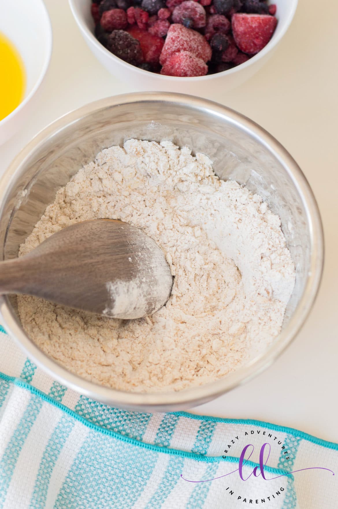 Easy Healthy Berry Muffins Recipe | Crazy Adventures in Parenting