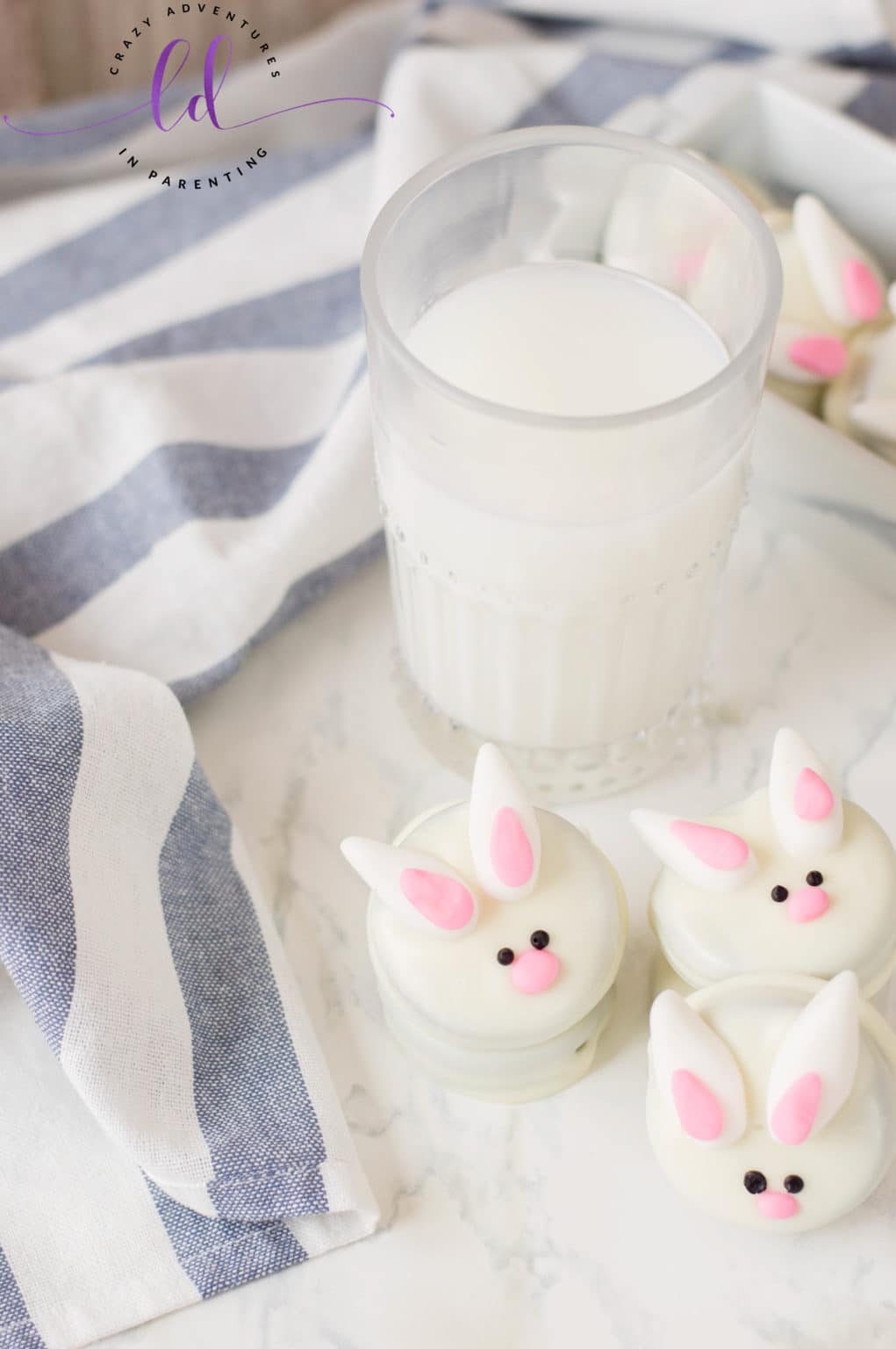 Bunny Oreo Cookies | Crazy Adventures in Parenting