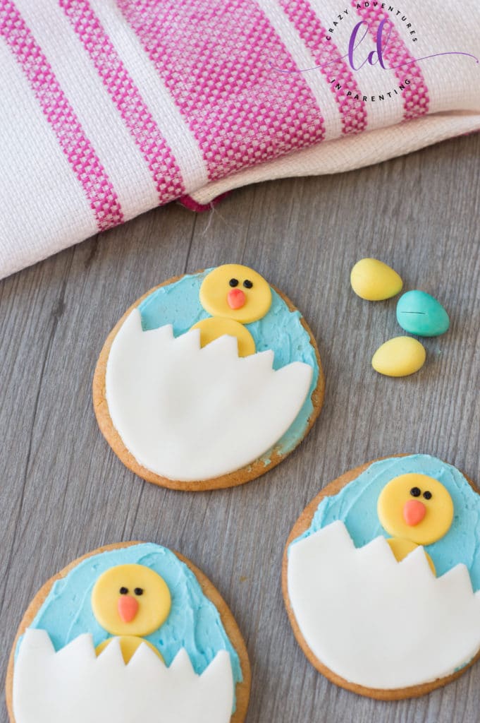 Chick Egg Cookies for Easter and Spring | Crazy Adventures in Parenting