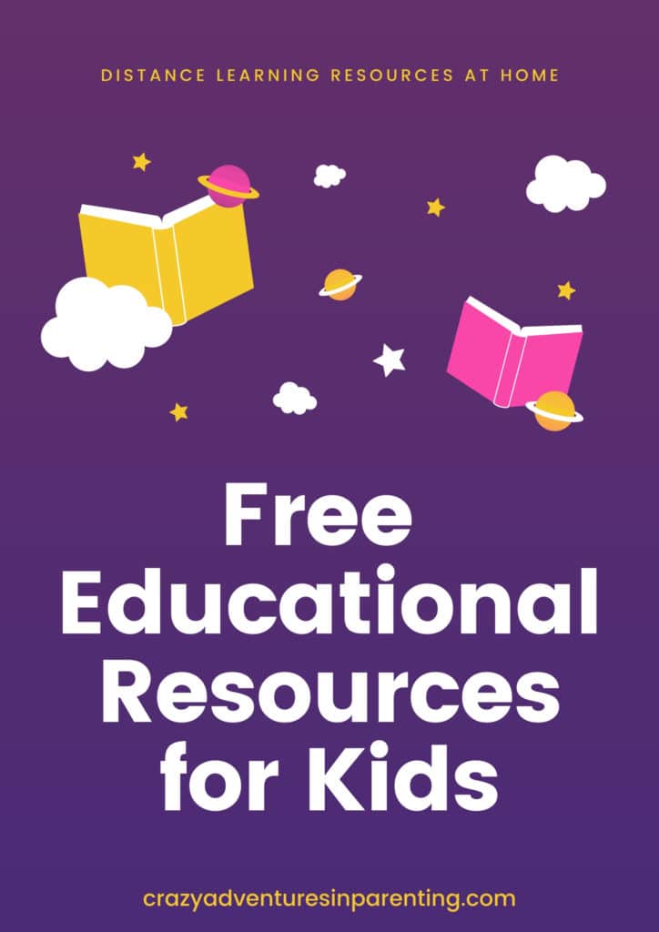 HUGE LIST of Free Educational Resources for Kids Due to School Closings ...