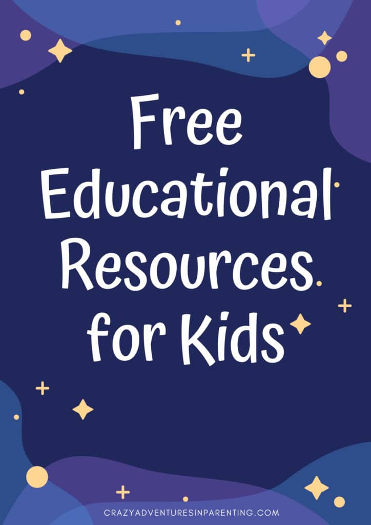 HUGE LIST of Free Educational Resources for Kids Due to School Closings ...