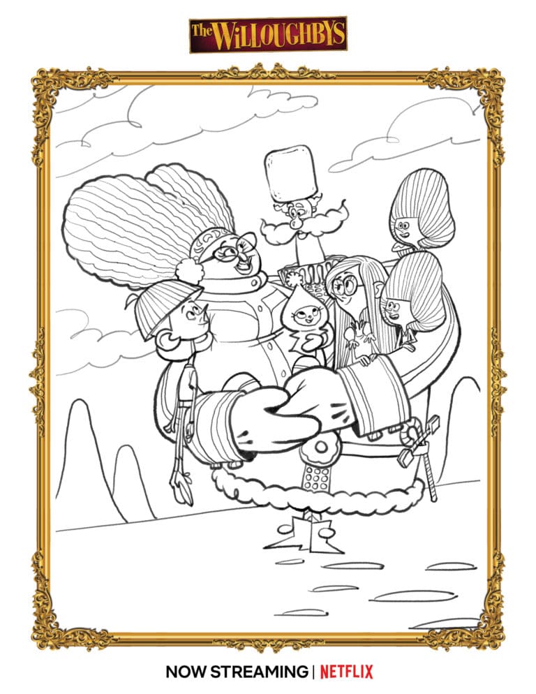 Free Printable The Willoughbys Coloring Pages and Activity Sheets ...