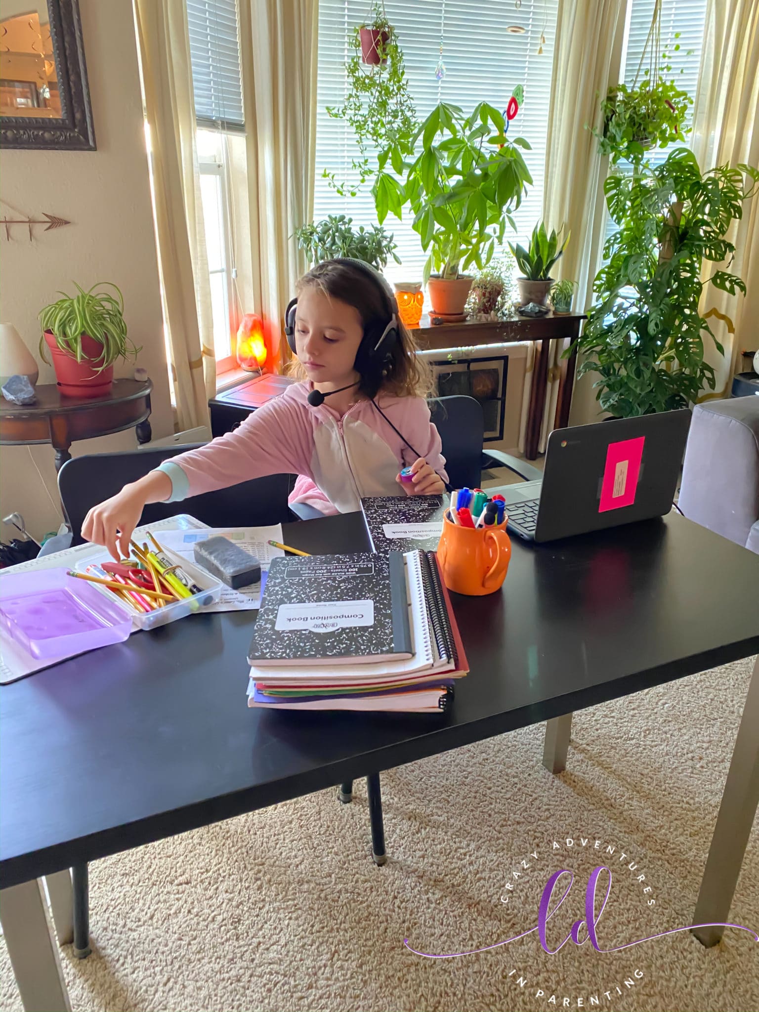 Free Virtual Learning Printable Door Signs | Crazy Adventures in Parenting