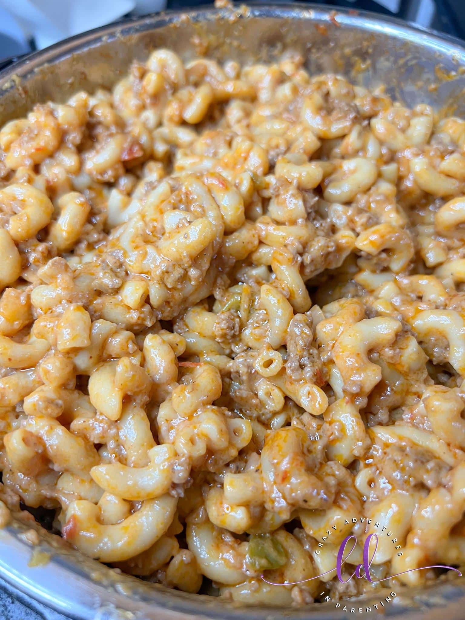 Easy Instant Pot Taco Macaroni Recipe | Crazy Adventures in Parenting